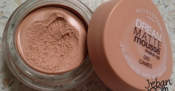Review รองพื้นตัวเทพราคาเบาๆ >> Maybelline dream matte mousse