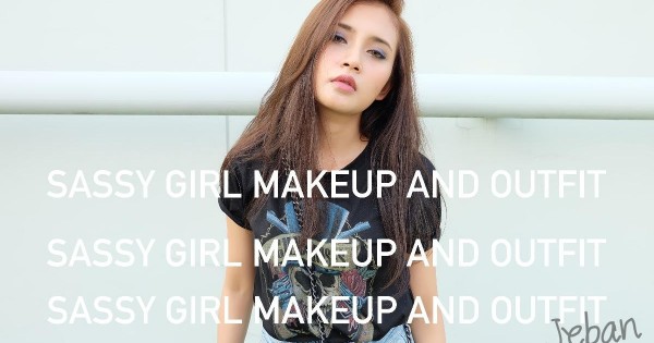 How to: Sassy girl makeup and outfit by Beauty Packky