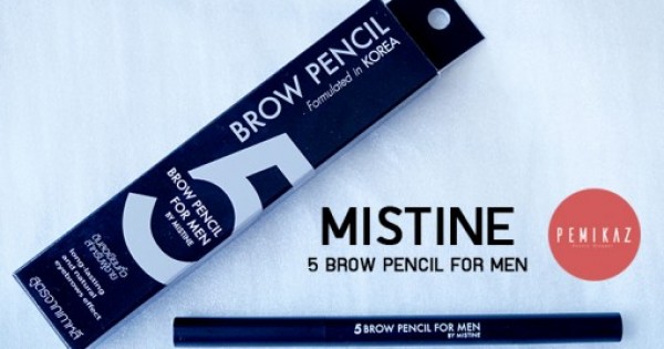 รีวิวที่เขียนคิ้วสำหรับผู้ชาย MISTINE 5 BROW PENCIL FOR MEN