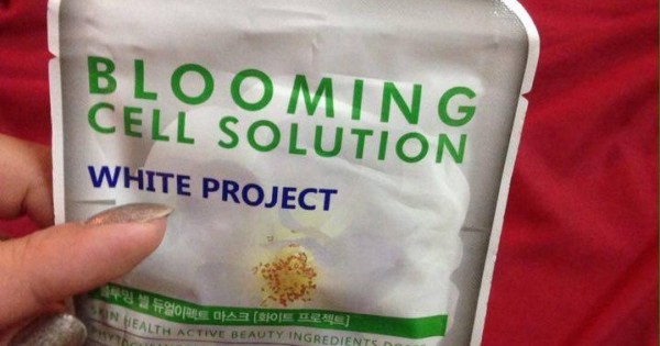 BLOOMING CELL SOLUTION มาร์คดีอยากบอกต่อค่ะ