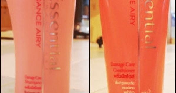 [เห่อออไปเองค่ะ] essential damage care ' shampoo & conditioner :)