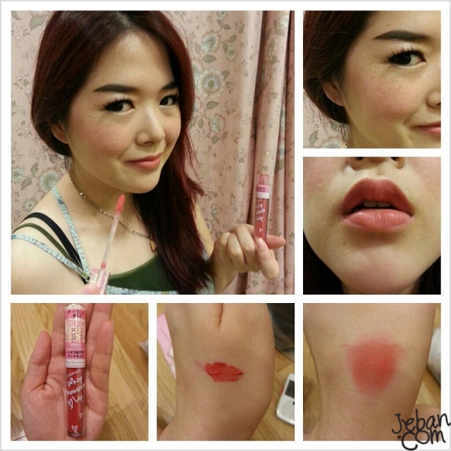 รีวิว Canmake Whip Moouse Lip สี01