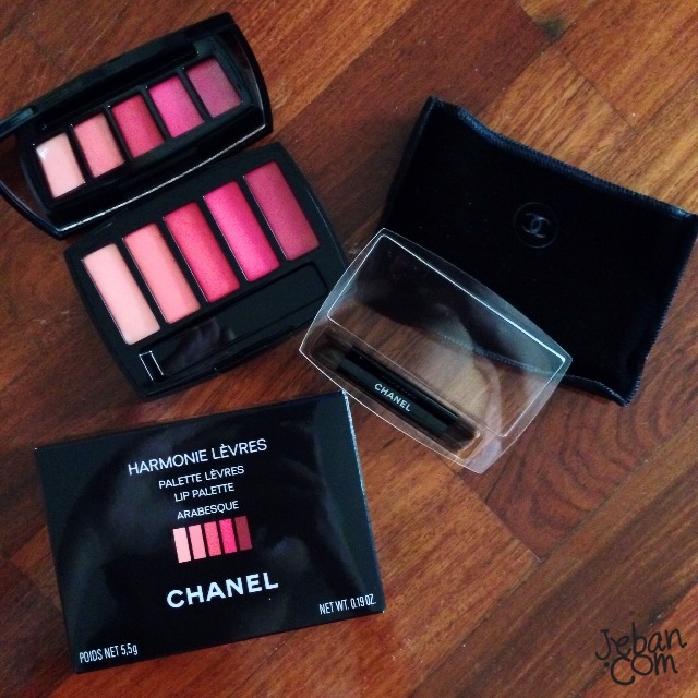 Chanel lip palette