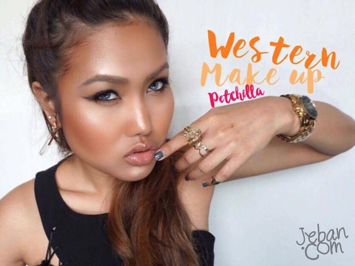 ผิวแทนก็ "ฝ" ได้ //// Western Style Makeup