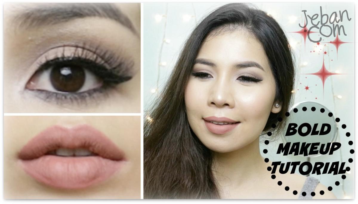 How-to ♡ หน้าแน่น ตา&ปาก มาเต็ม!! | Bold Liner & Lips Makeup Tutorial ...