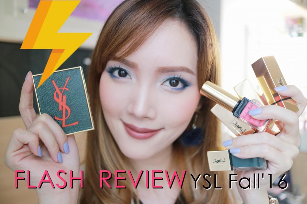 FLASH review: YSL Fall'16 Collection "Scandal Collection" Kirari TV