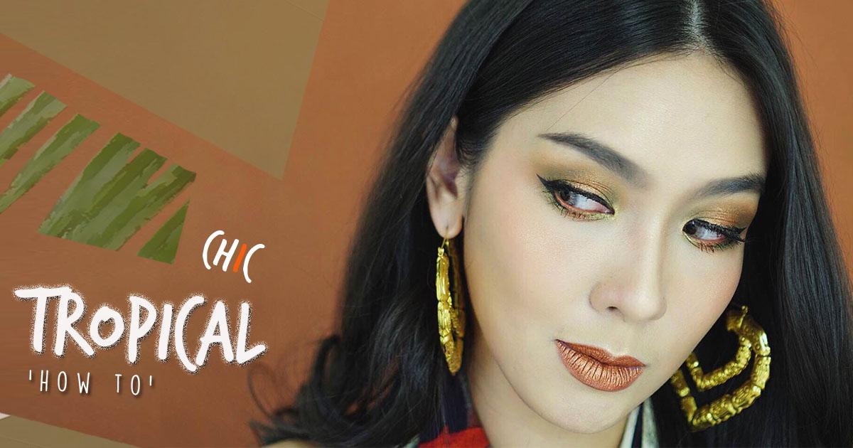 How to ‘ Tropical chic ’ สาวชาวป่า