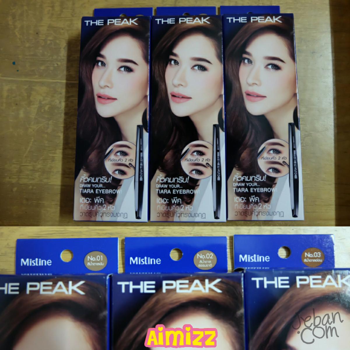 Review Mistine The Peak Tiara Eyebrow & Pencil Liner #คุณแม่รักมากเลยค่ะ
