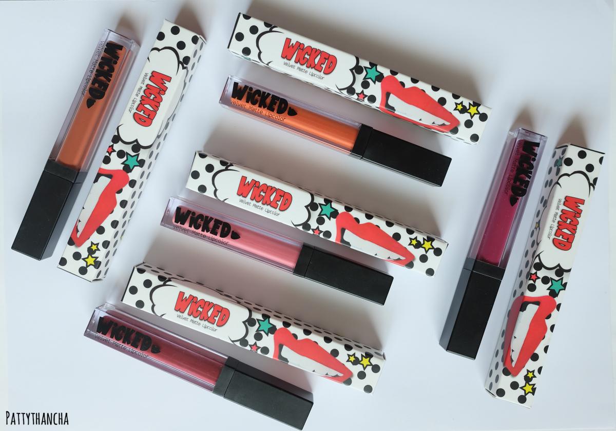 เห่อลิปจาก wicked cosmetic