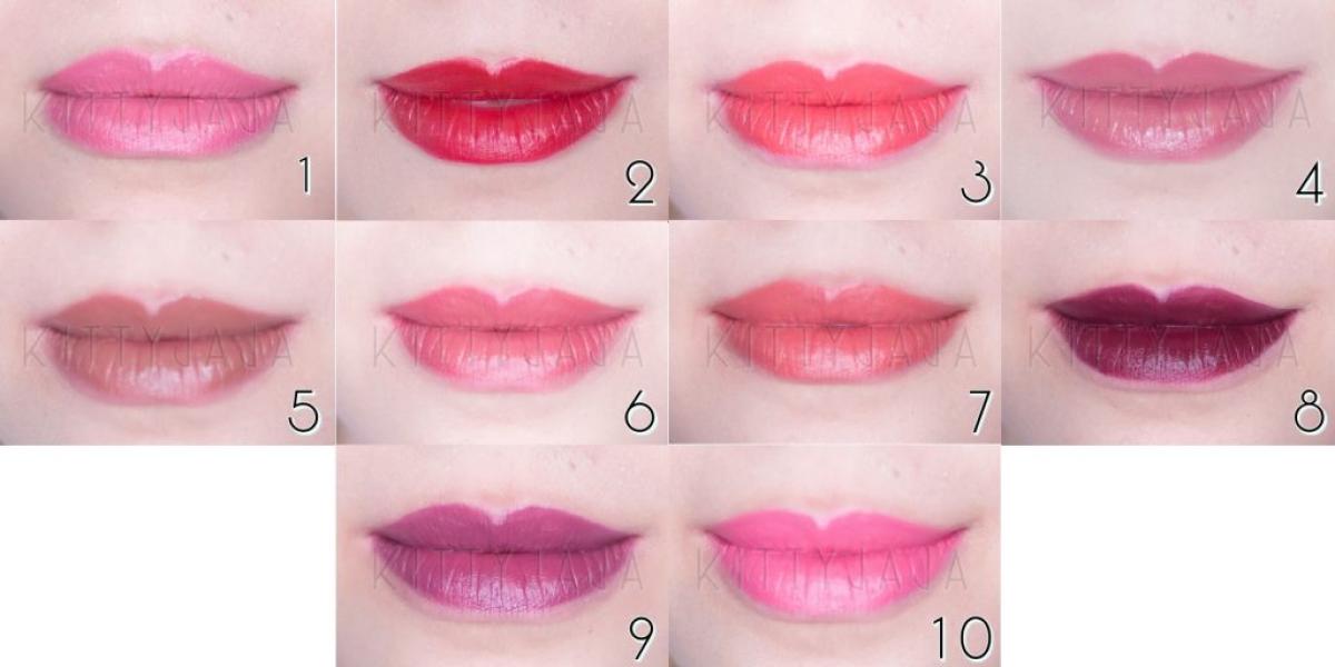 สวอชลิป : Super Mom velvet mousse matte lip 10 สี