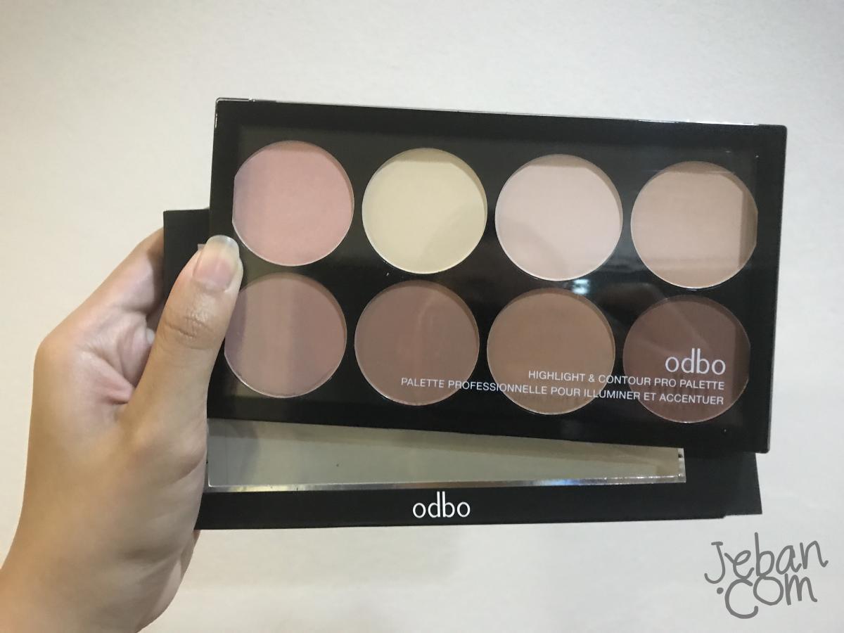 Odbo Highlight & Contour พาเลทสำหรับคนงบน้อย