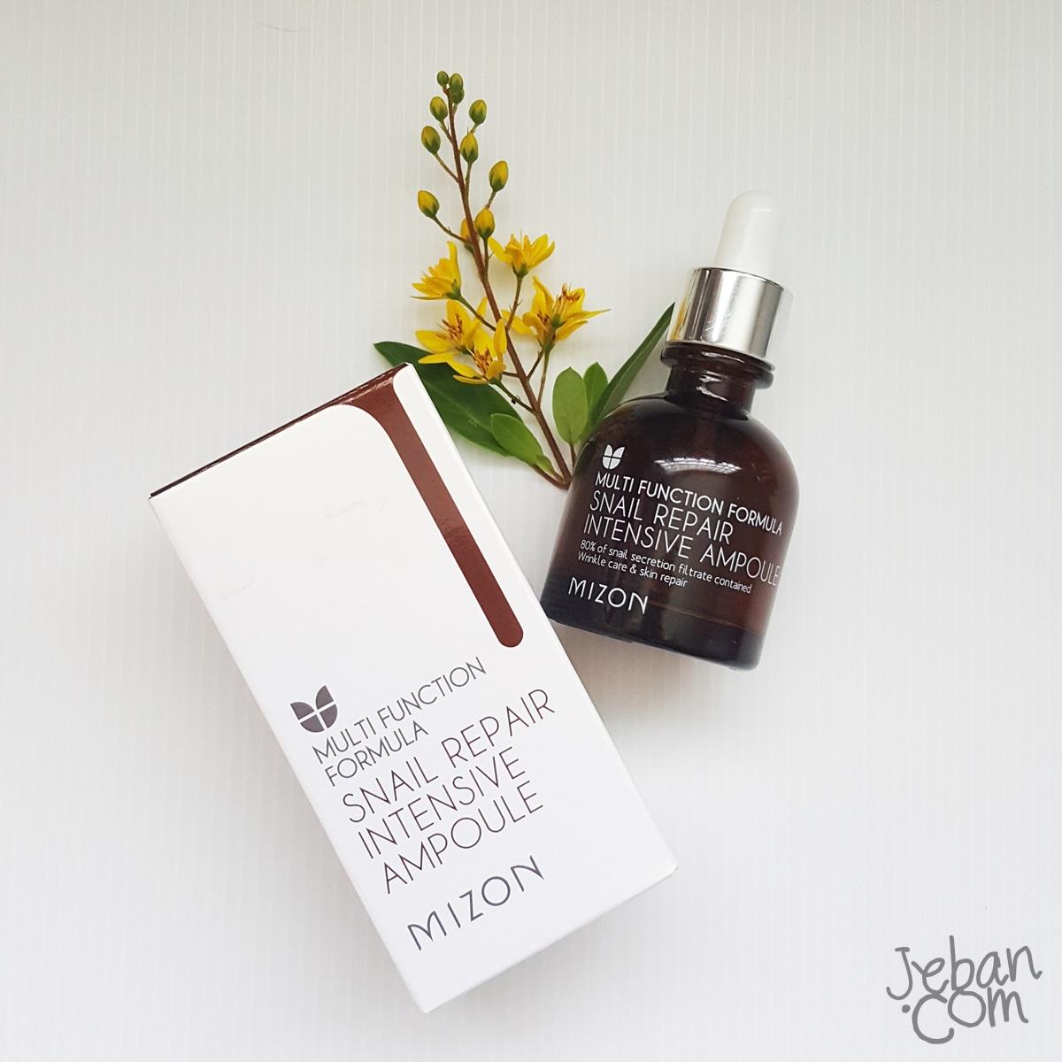 รีวิว/วิเคราะห์ส่วนผสม เซรั่มหอยทากเกาหลีจากแบรนด์ Mizon กับ Mizon ...