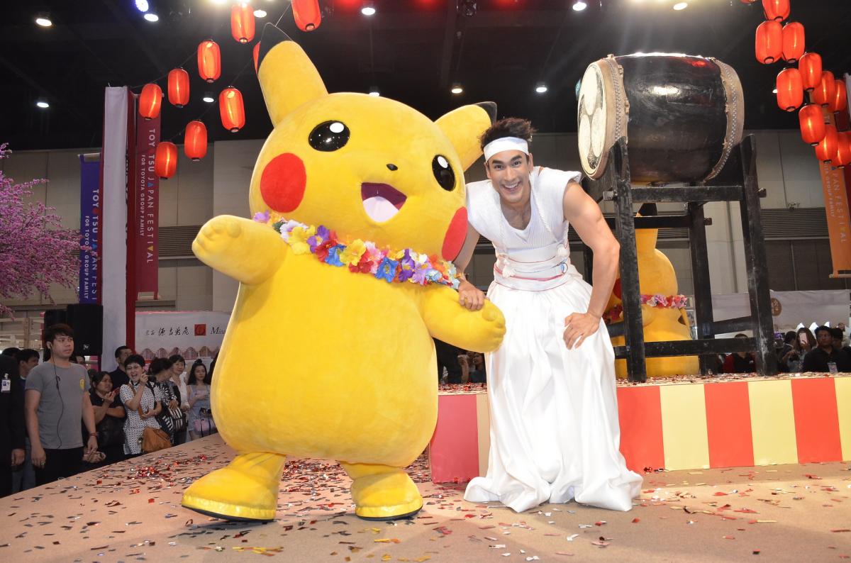 ดาราดังร่วมเปิดเทศกาลญี่ปุ่นครบรอบ 130 ปี Toyotsu Japan Festival