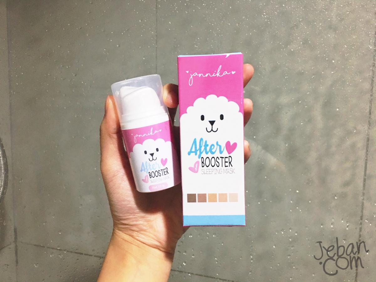 #Review รีวิว l มาร์ค AFTER BOOSTER สาวหน้าหมองพลาดไม่ได้