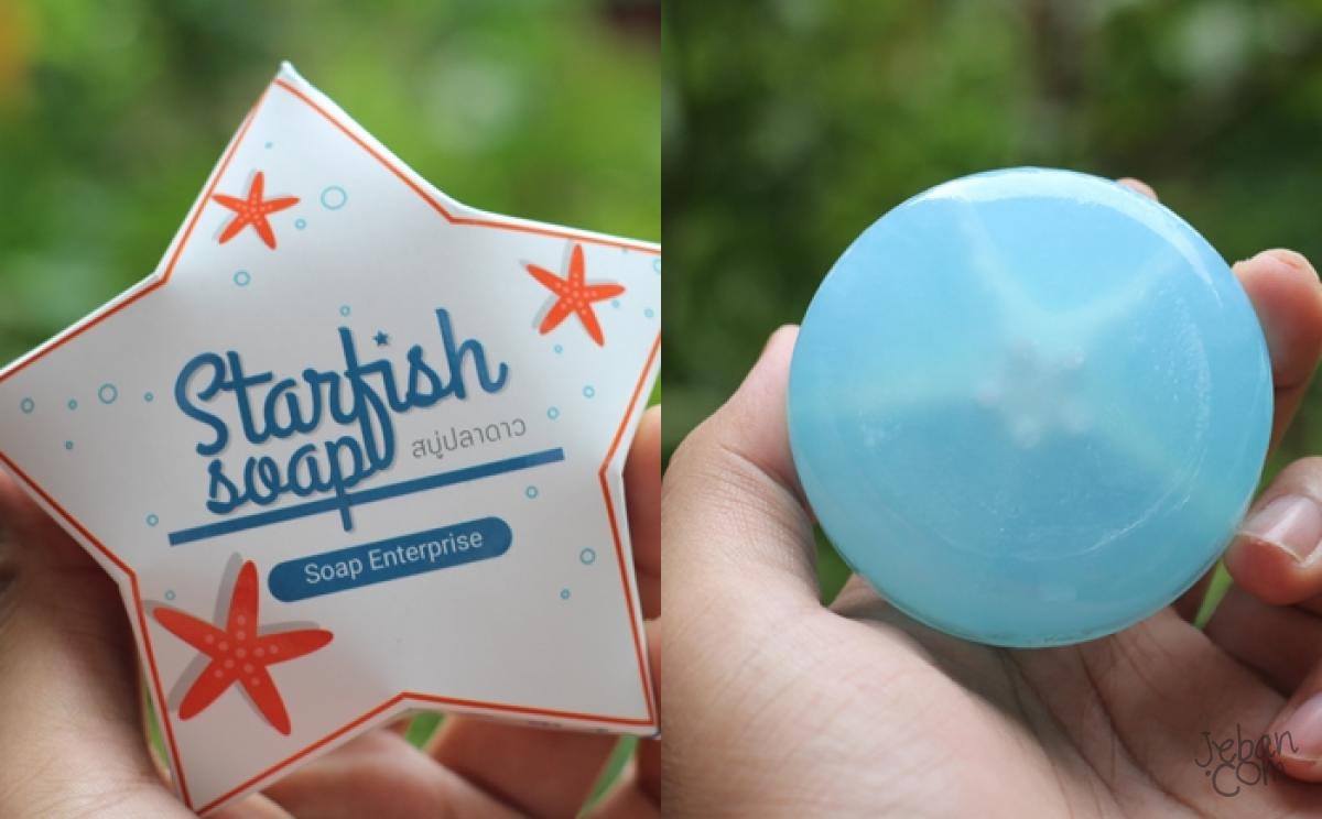 (CR) ผิวกระจ่างใสลดลอยหมองคล้ำด้วย Starfish Soap สบู่ปลาดาว