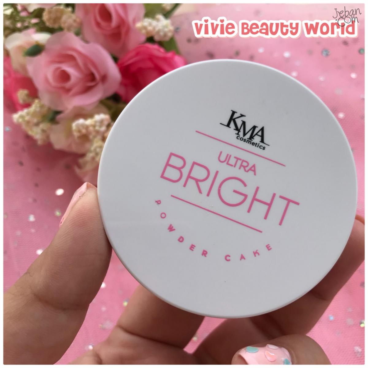 [mini Review] KMA Ultra Bright Powder Cake SPF 25 PA++
