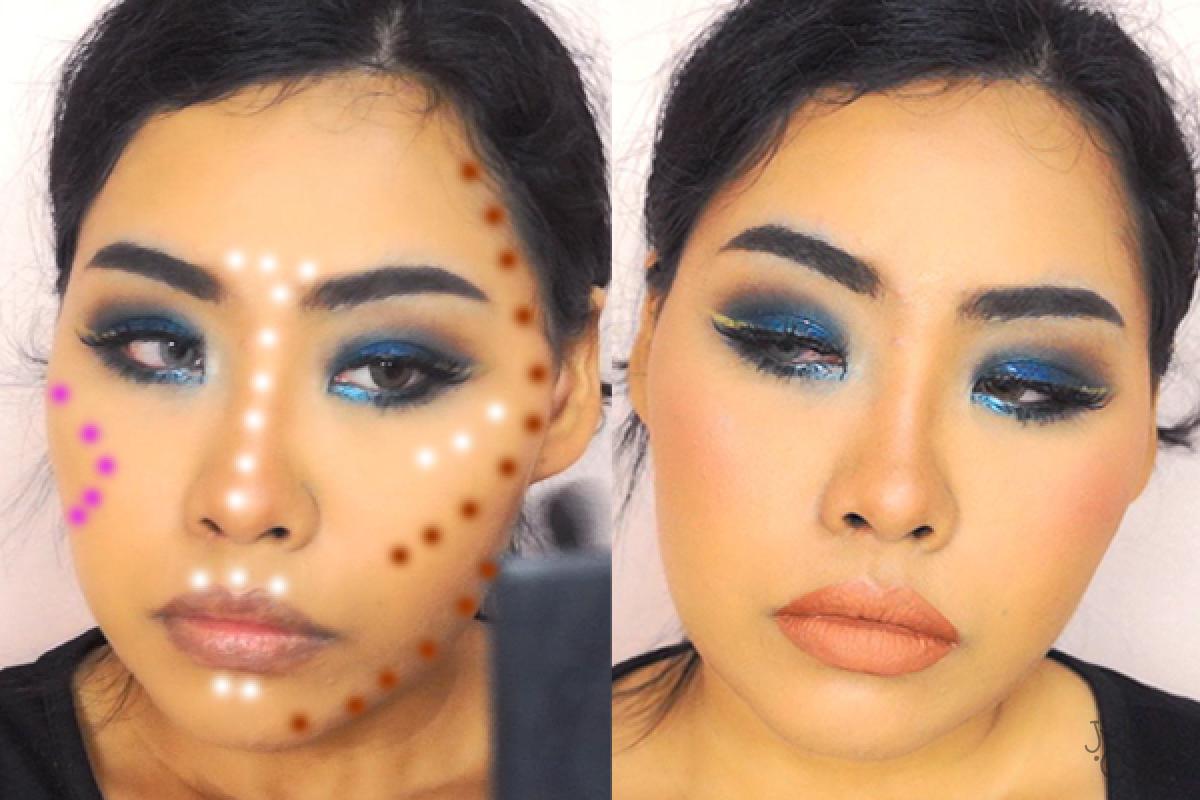 HOW TO : Late halloween Half burnt face - แต่งหน้าไหม้ครึ่งหน้าไป ...